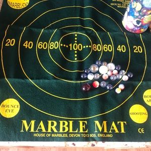 Toys | House Of Marbles Vintage Mat Kit And Tin Of 16 Marbles | Poshmark